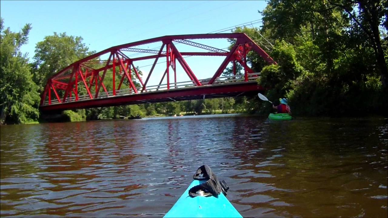 WALLKILL RIVER SUMMER 2016 KAYAKING - YouTube