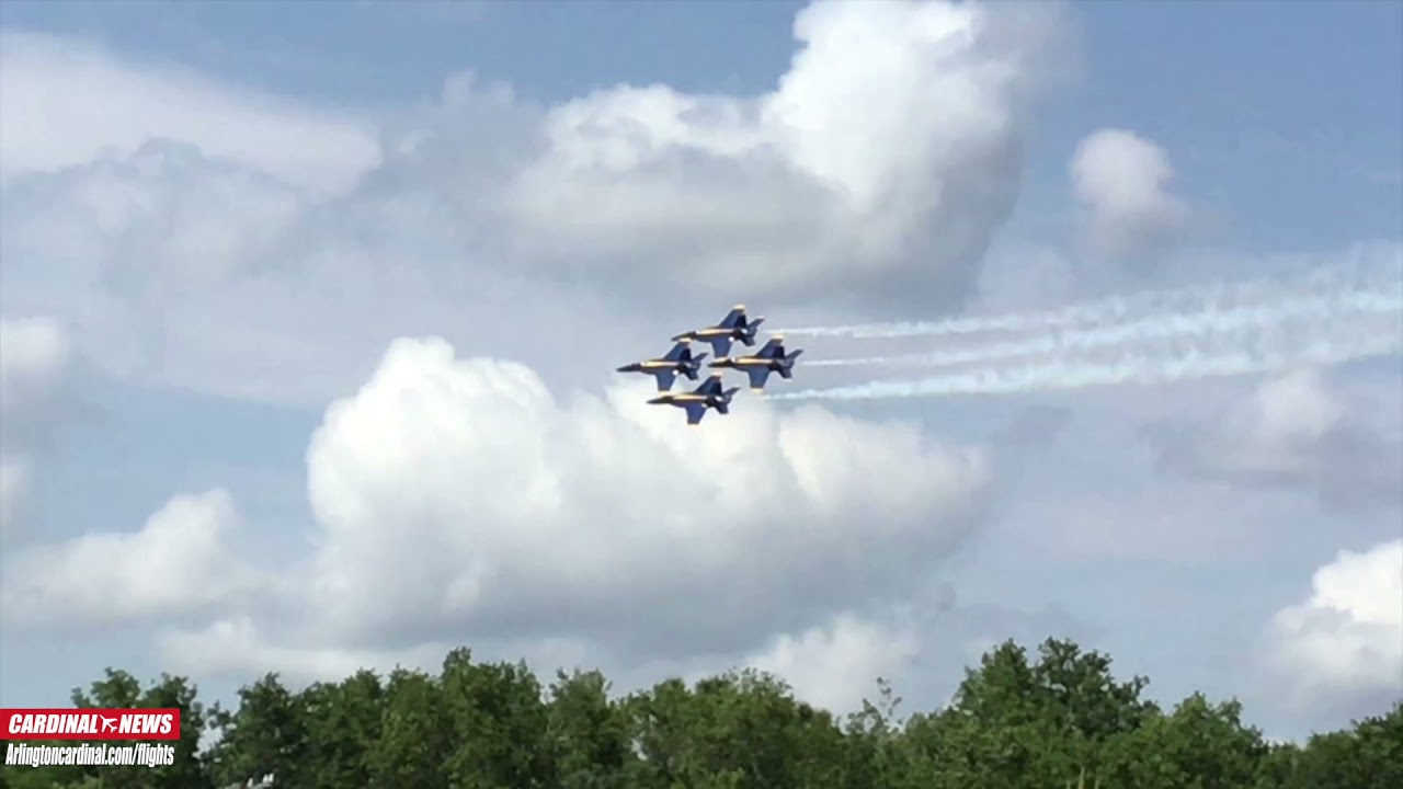Blue Angels first F/A-18 Super Hornet appearance in an air show, April ...