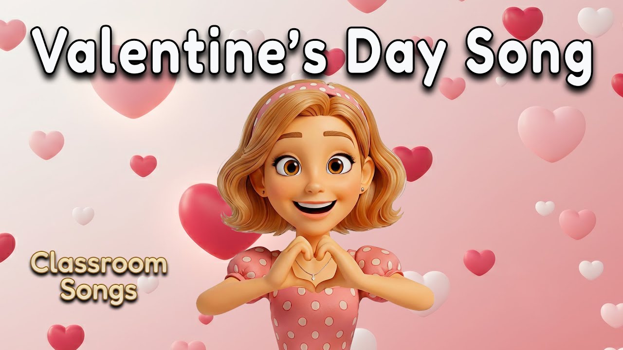Valentine’s Day Song | Kindness & Sharing | Learn With JoJo – Classroom ...