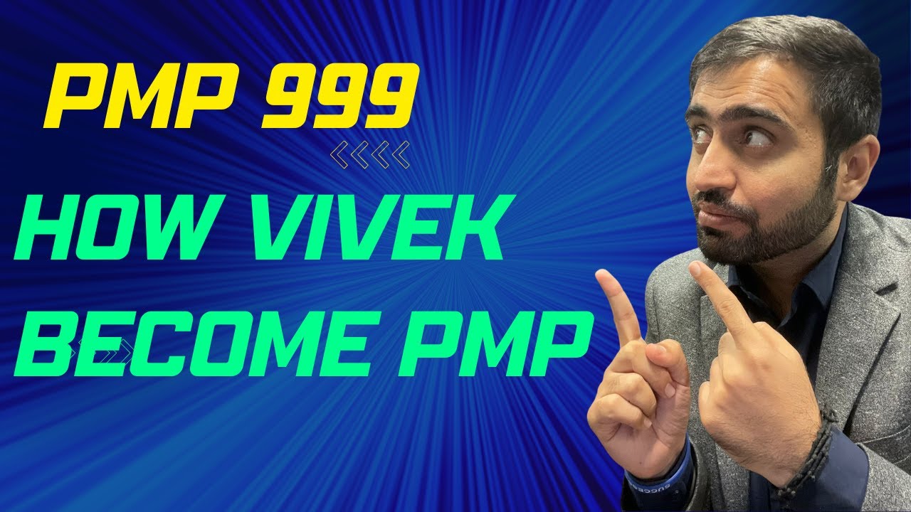 How Vivek cleared PMP from Canada |PMP Certification Success Story ...