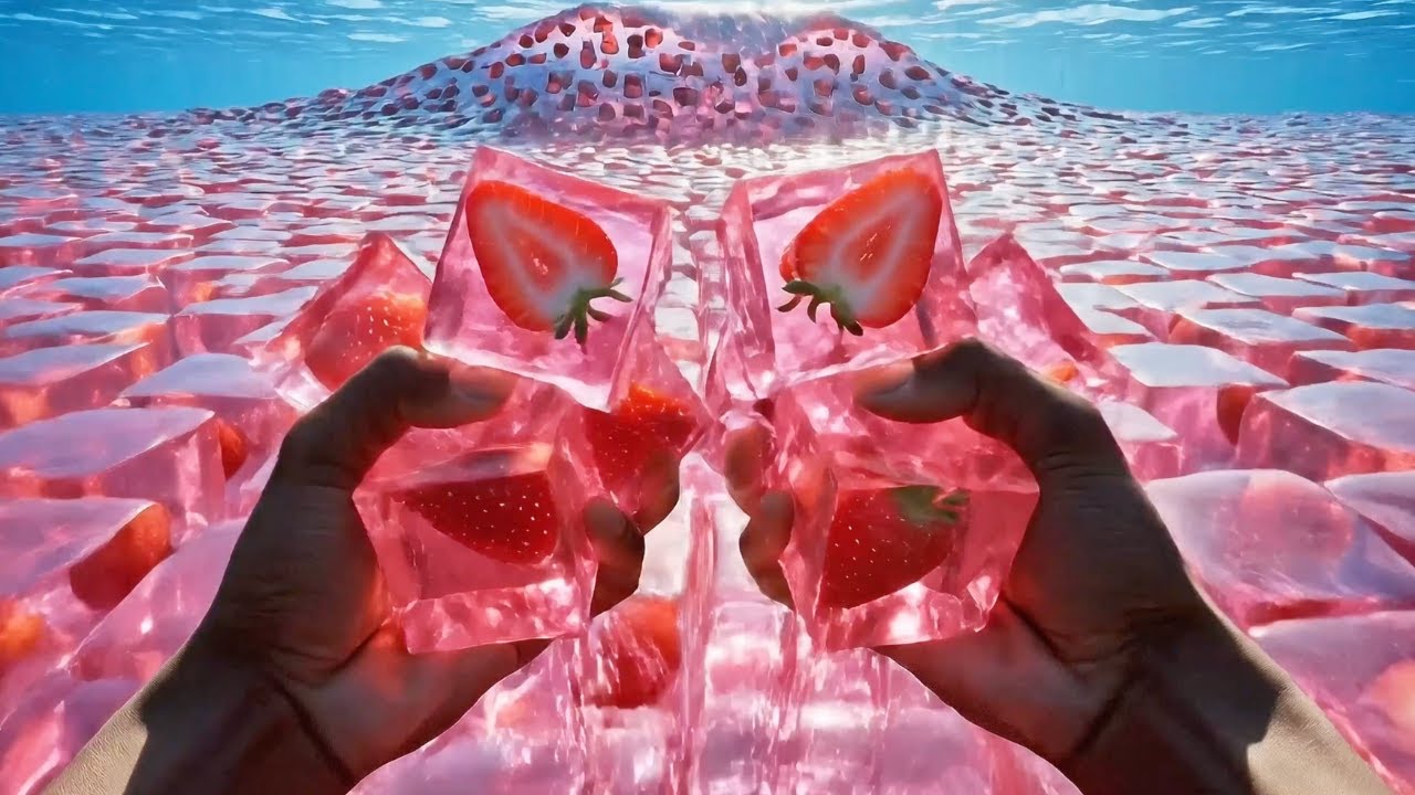 Which Jelly Ocean Looks the Most Satisfying? 😳🌊 | Oddly Satisfying AI ...