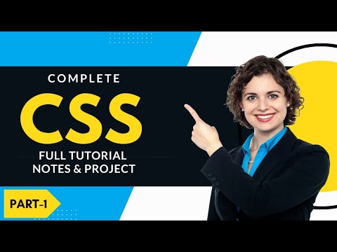 CSS Tutorial for Beginners | Complete CSS with Project, Notes & Code ...