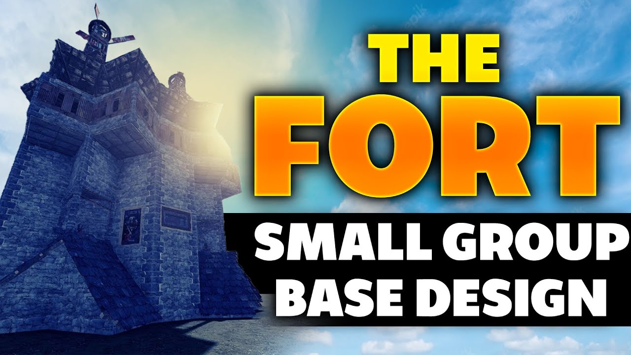 RUST | THE FORT | Strong Group Base NEW 2022 - YouTube