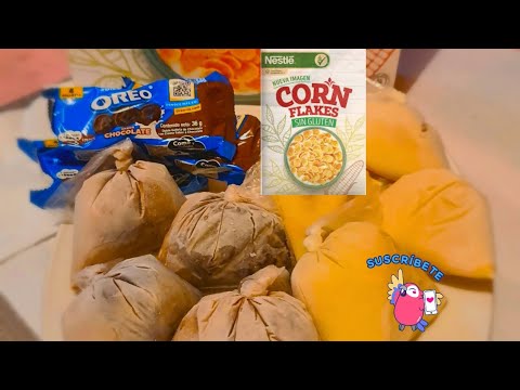 Topogigios de Oreo y de Cereal (Corn Flakes)-Bolis, Hielitos ...