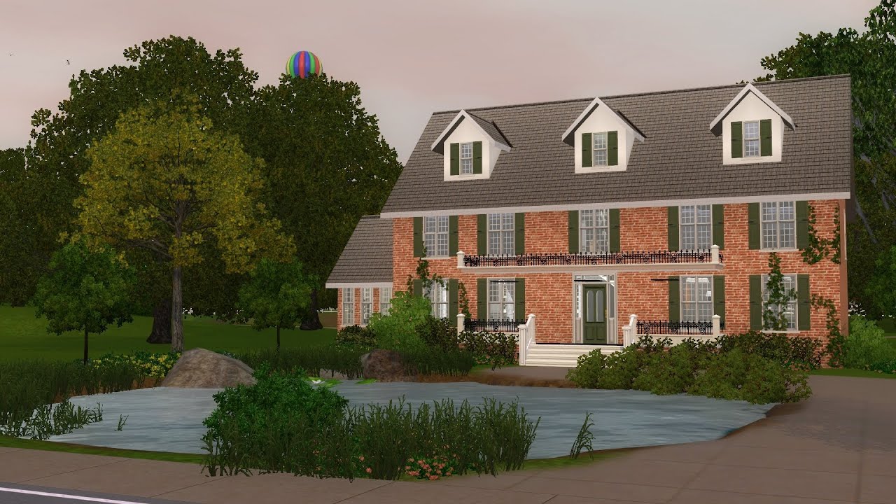 Colonial Marshlands 🌳 // Sims 3 Speed Build \\ - YouTube