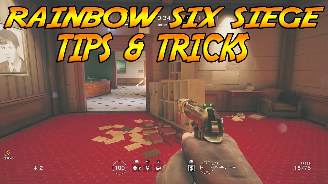 Rainbow Six Siege - Tips & Tricks To Become Good/Pro In Rainbow Six ...