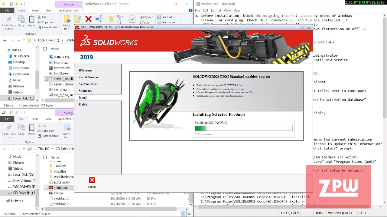 solidworks 2019 installation guide (Myanmar) - YouTube