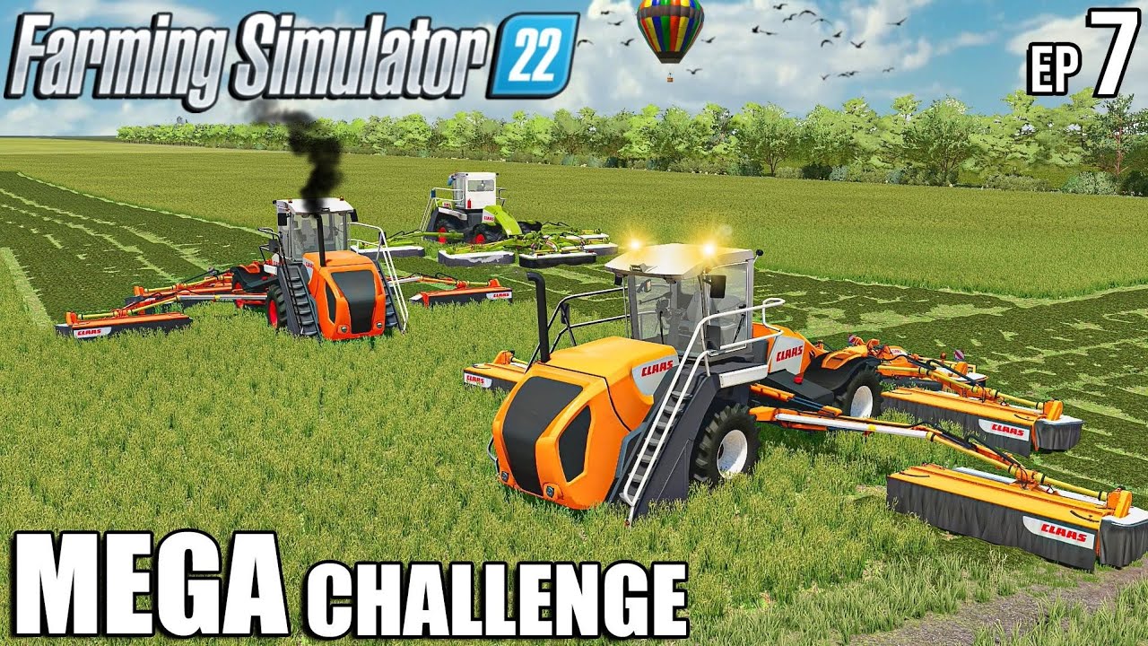 Mega GRASS MOWING w/ the WORLD's BIGGEST MOWERS | MEGA Challenge ...