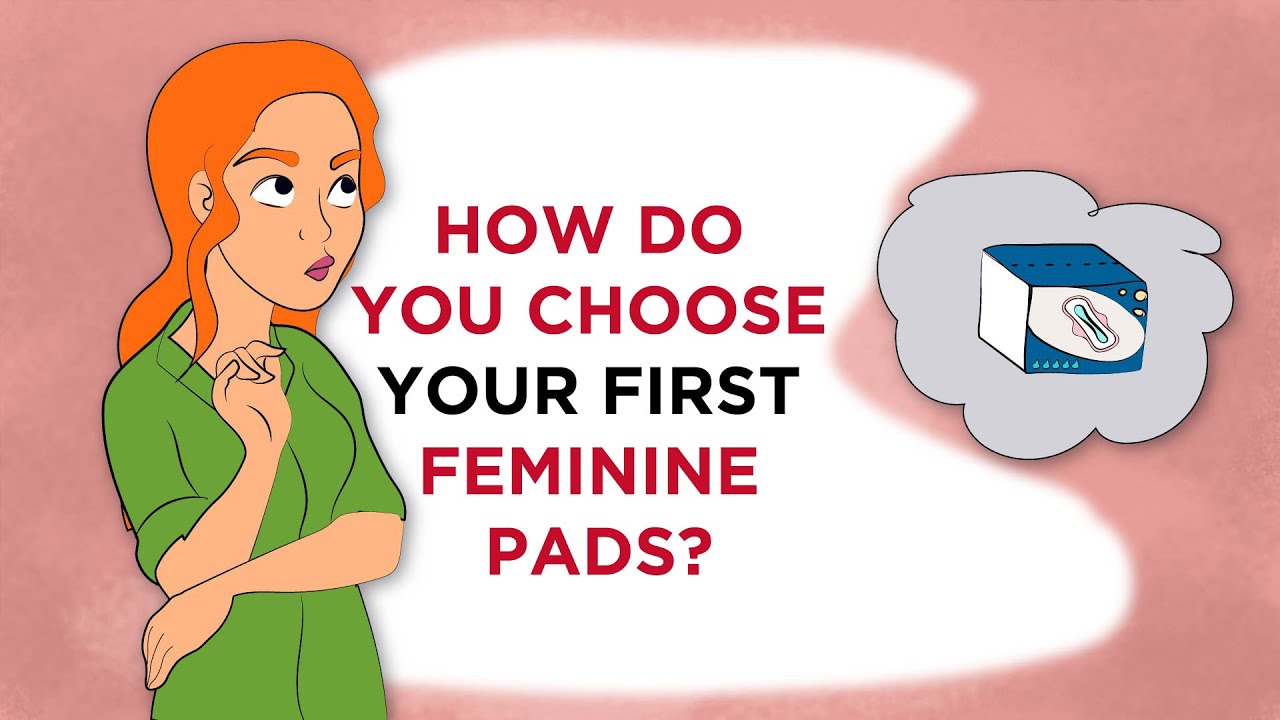 How to choose your first feminine pads? - YouTube