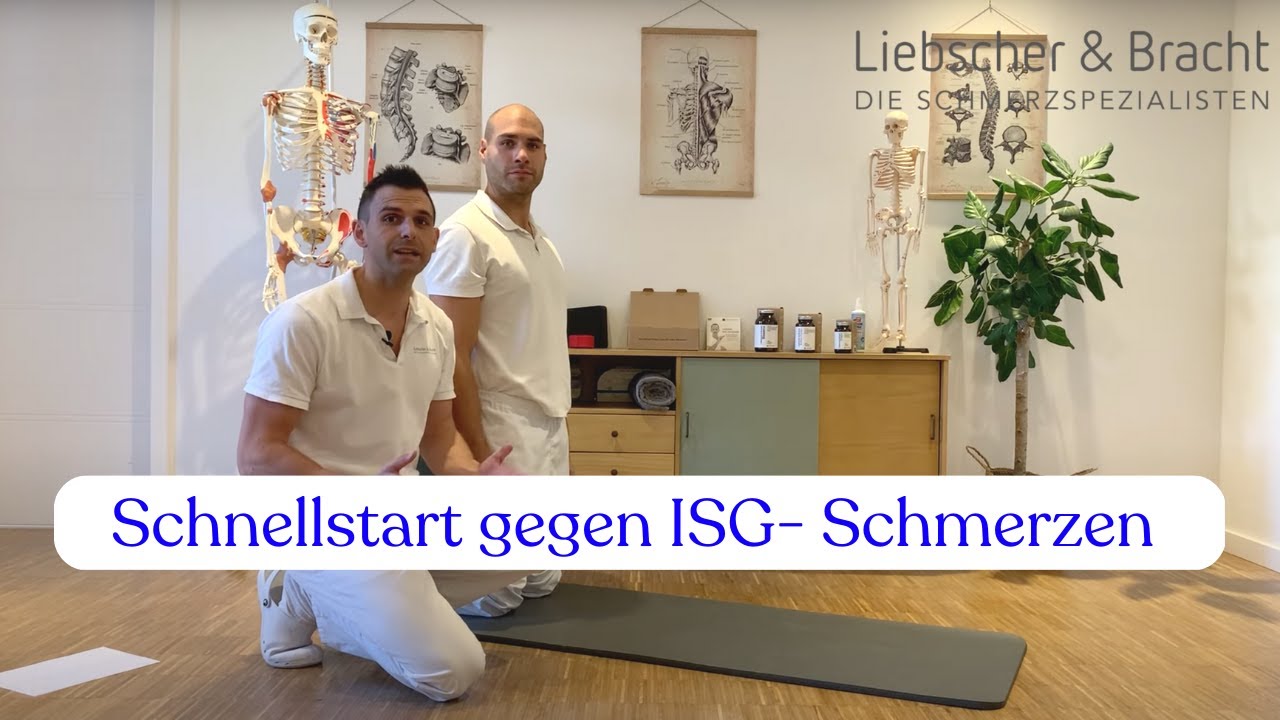 ISG Schmerzen - eine effektive Übung gegen Iliosakralgelenk Schmerzen (ISG Blockade) - YouTube