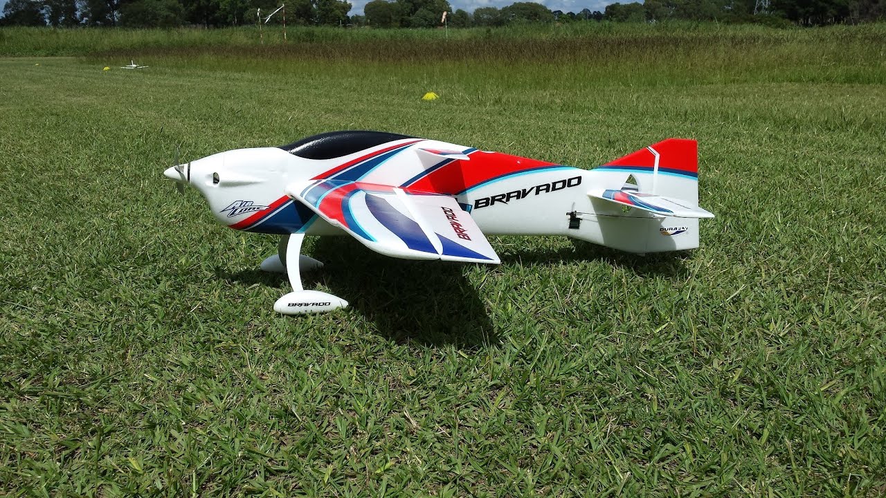 HobbyKing Bravado Maiden Flight - YouTube