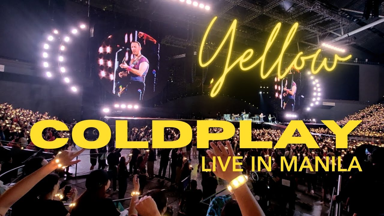 YELLOW - COLDPLAY live in Manila 2024 - YouTube