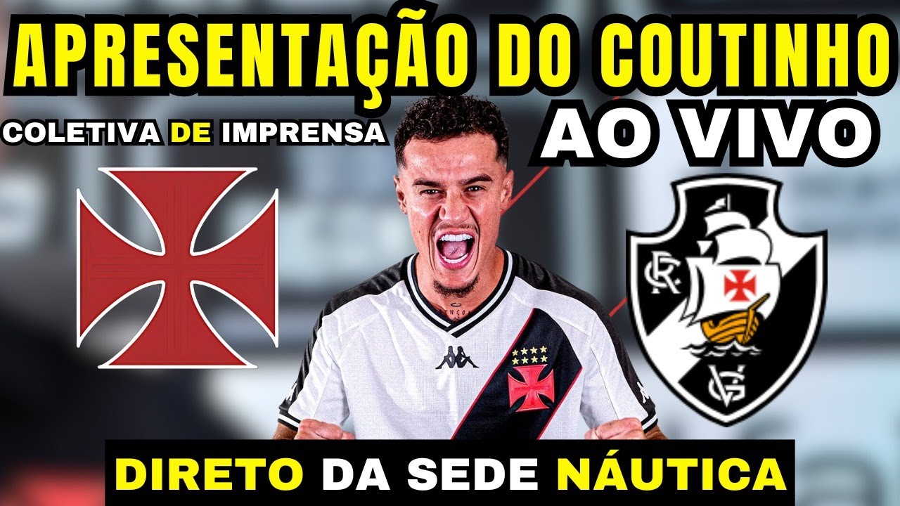 Ao Vivo Coletiva De ApresentaÇÃo Do Philippe Coutinho Direto Da Sede