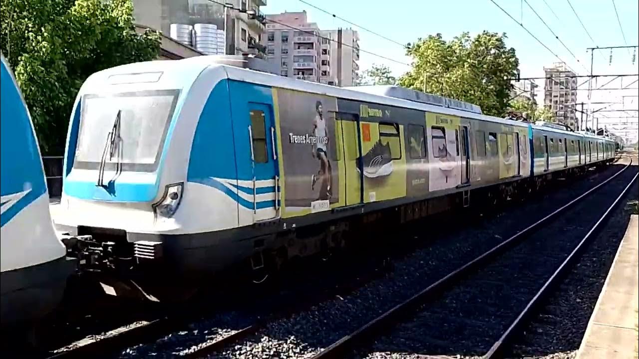 Línea Roca - CSR 156 con Publicidad de Nitro Puma a Plaza Constitución saliendo de Lanús!! - YouTube