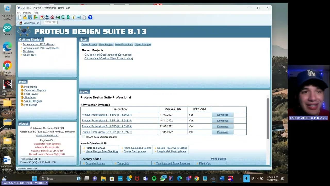 TUTORIAL TAREA#2 MICROPROCESADORES "MPLAB Y PROTEUS" - YouTube