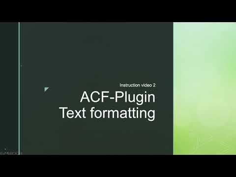 ACF_Plugin for FileMaker Formatting text strings and text operations - YouTube