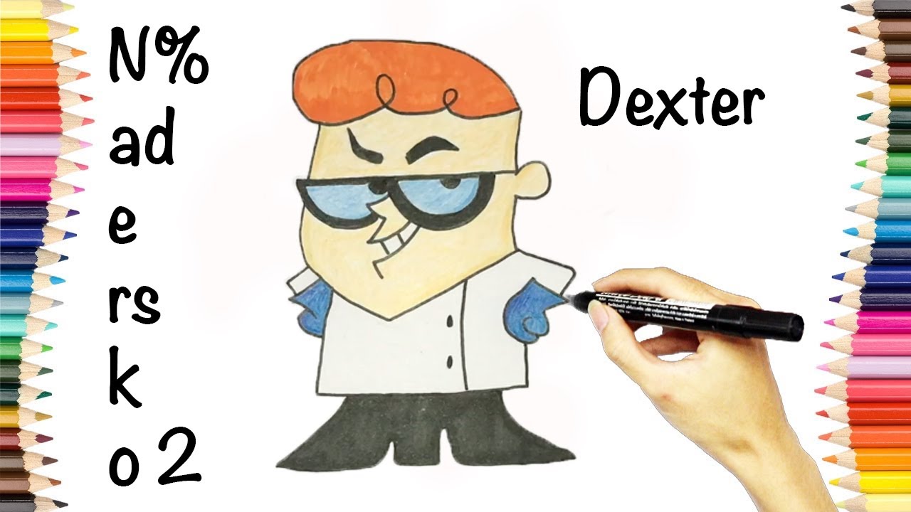How to Draw Dexter | Dexter's Laboratory (Art Tutorial) Nadersko two ...