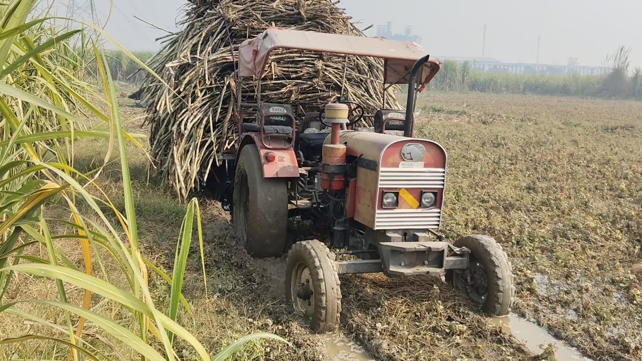 EICHER 242 NC | FAS GYA | STUCK IN MUD | TOCHAN POWER | MAHINDRA NE ...