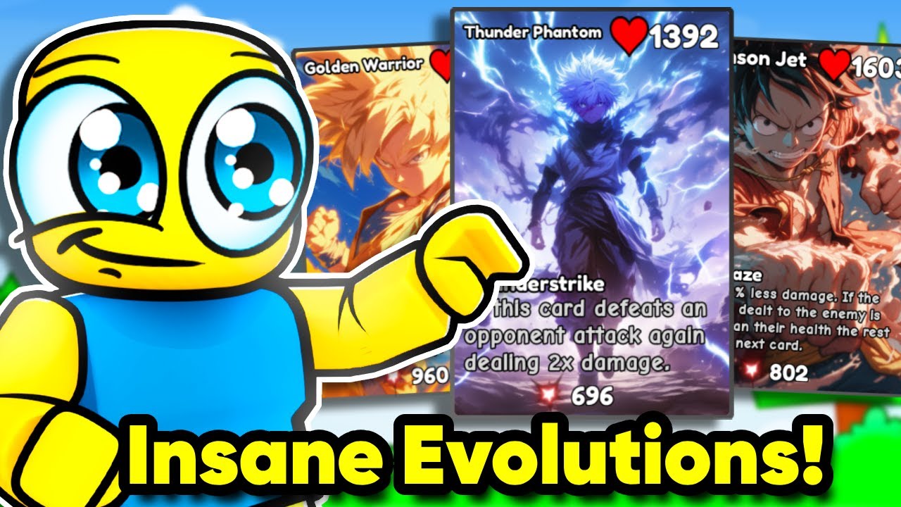 I Evolved EVERY Card In Anime Card Battle!!! - YouTube