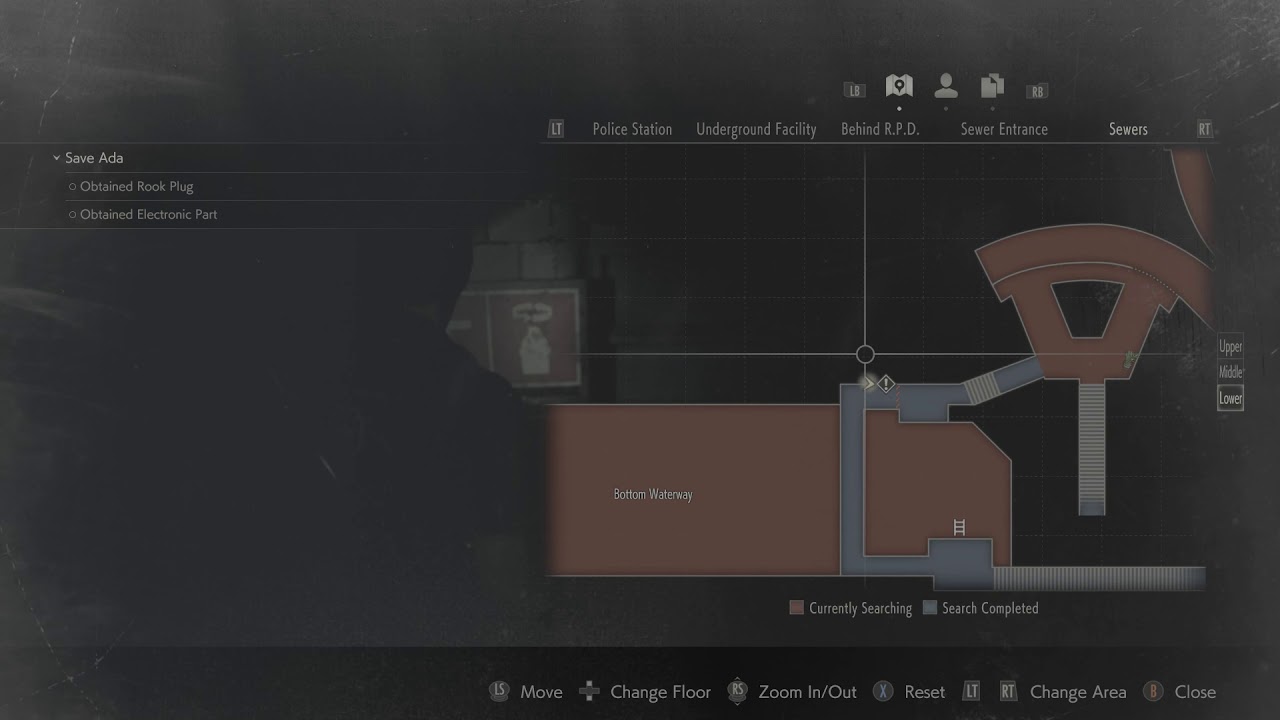 Resident Evil 2 Third T Handle Valve Location Sewers - YouTube