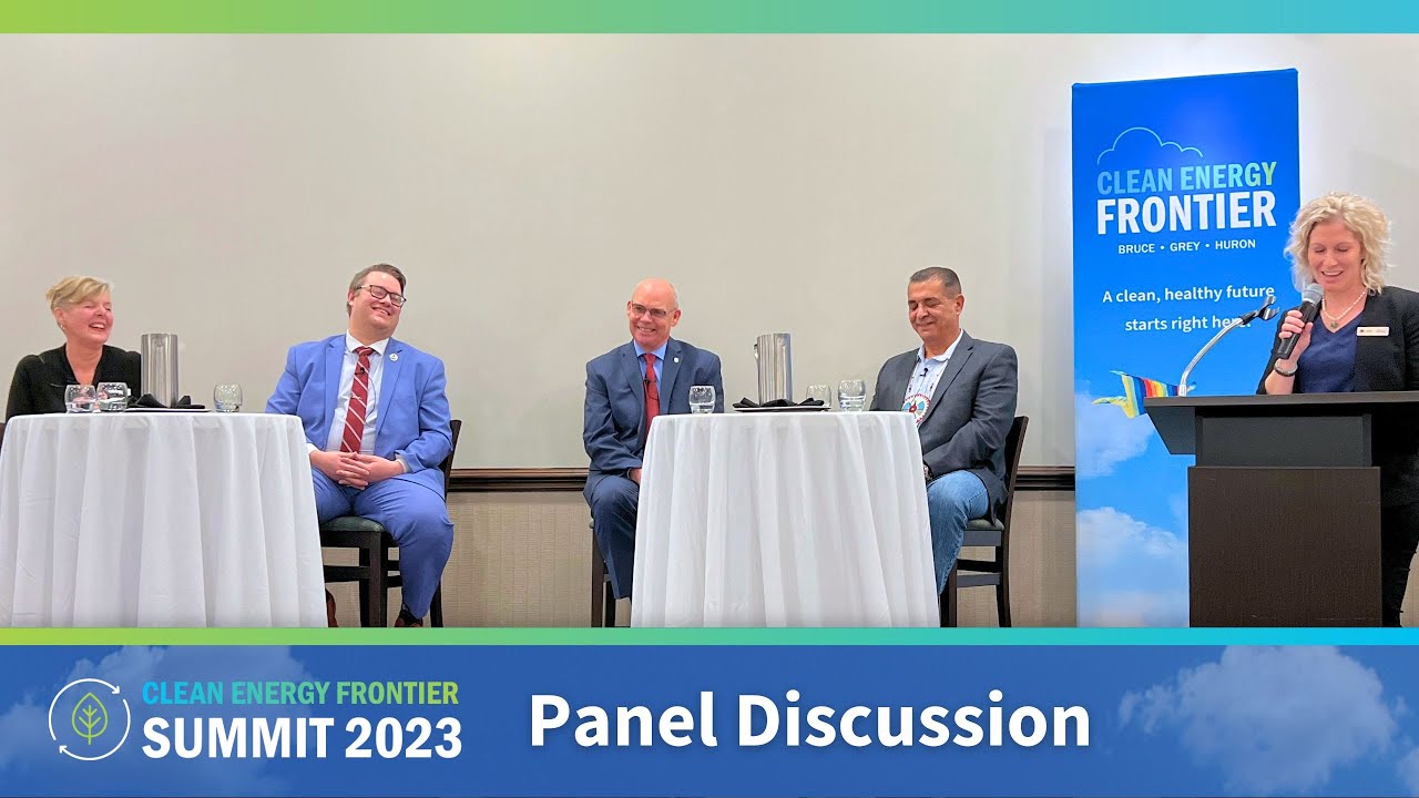 Economic Development Panel Discussion at the 2023 Clean Energy Frontier ...