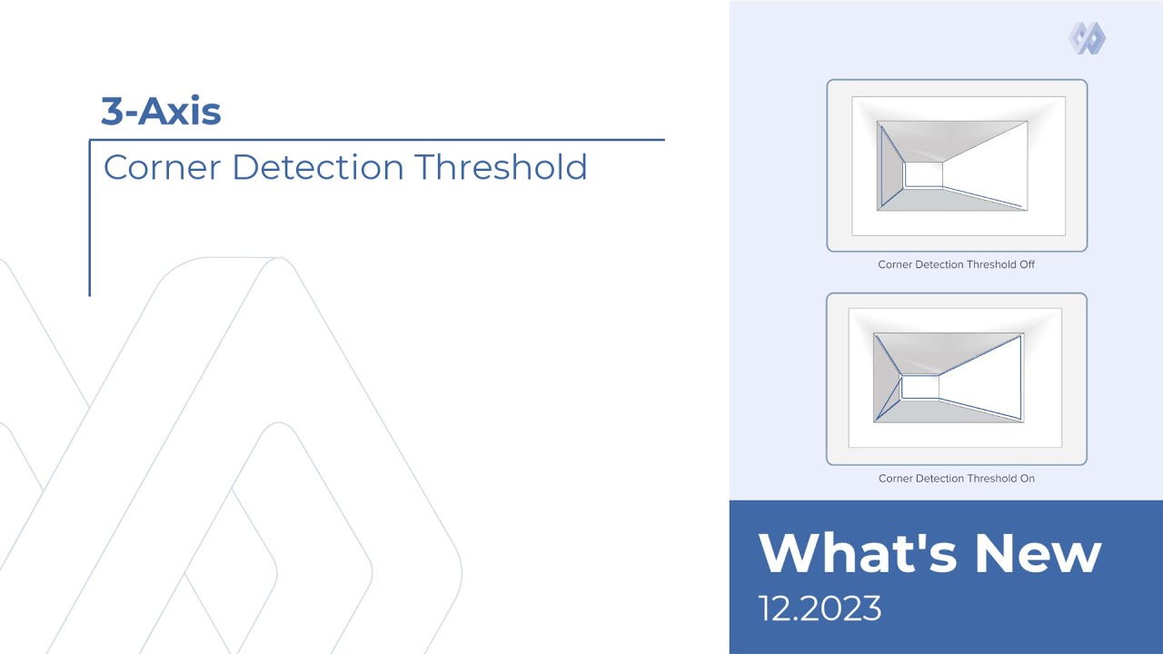 3-Axis - Corner Detection Threshold - YouTube