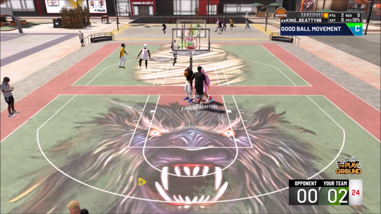 Nba 2k20 park dunks !! - YouTube