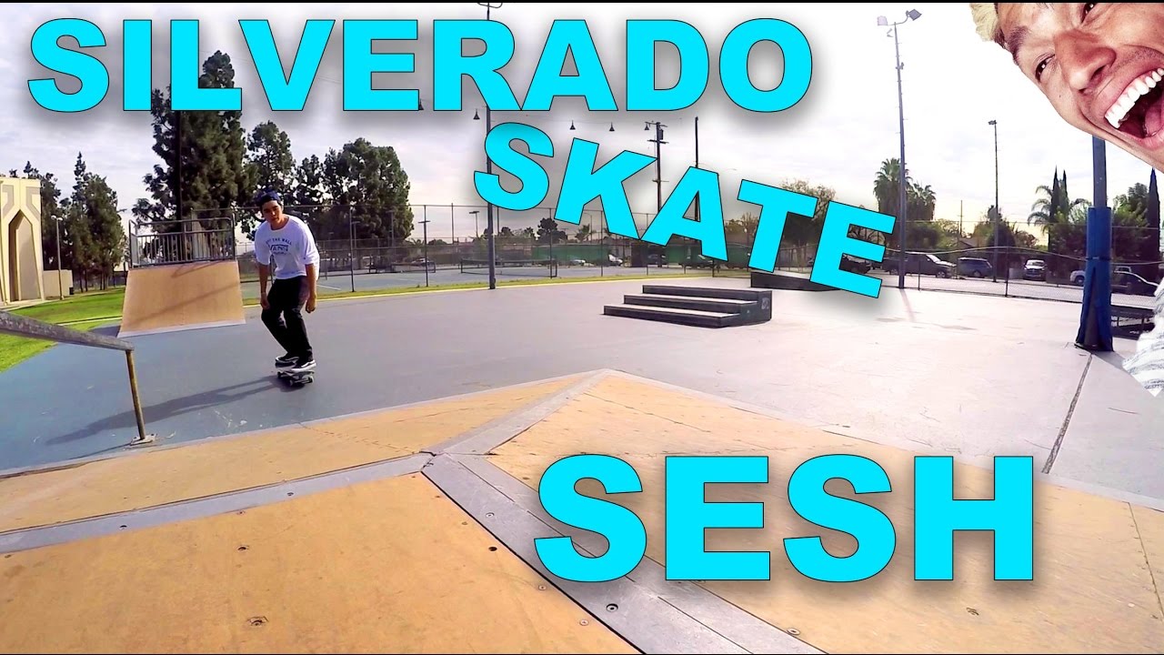 Quick Skateboard Sesh at Silverado Skatepark - YouTube