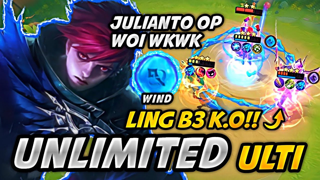 HYPER JULIANTO UNLIMITED ULTI OP JUGA CUY! SEKALI ULTI LING B3 ILANG ...