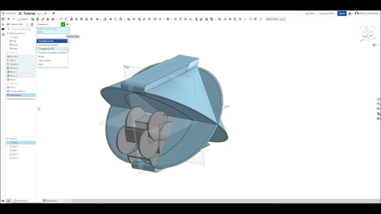 How To Use The Transform Tool In OnShape YouTube how-to-use-the-transform-tool-in-onshape-youtube