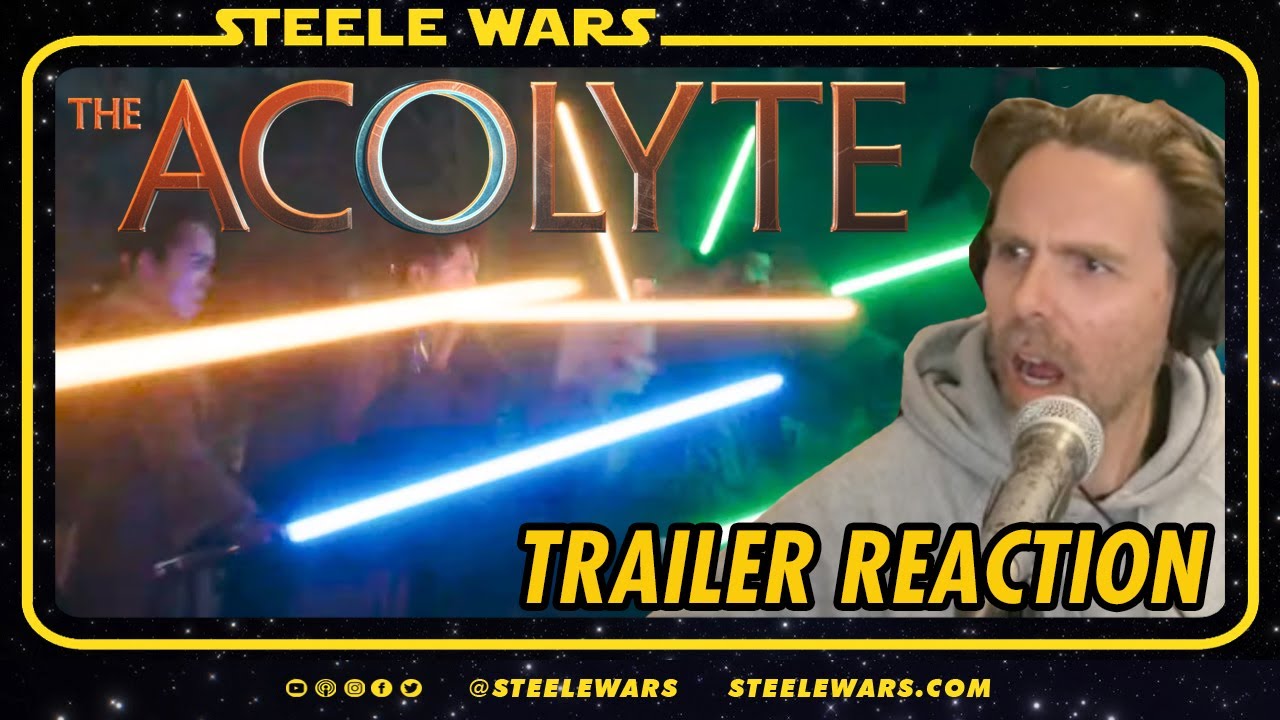 The Acolyte Trailer Live Reaction - Steele Wars - YouTube