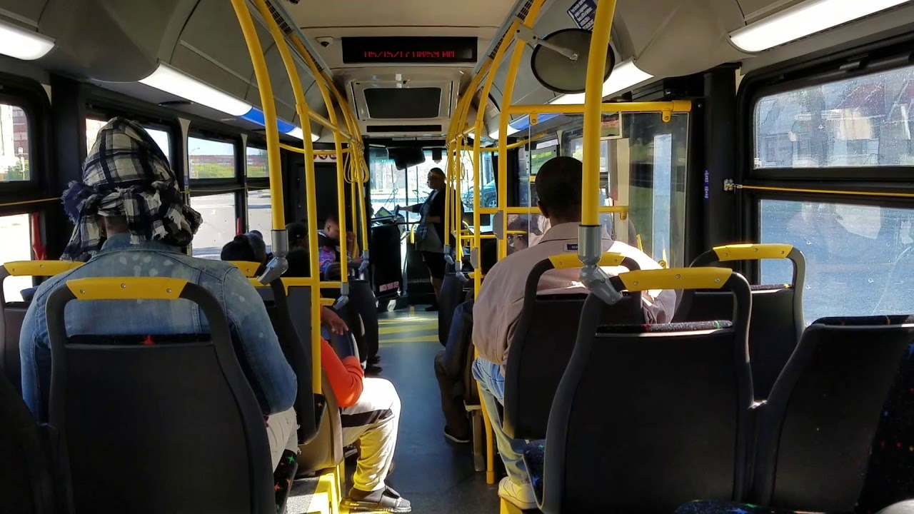 MTA MARYLAND:A Ride On The Route 19 To Carney 2017 New Flyer XD40 ...