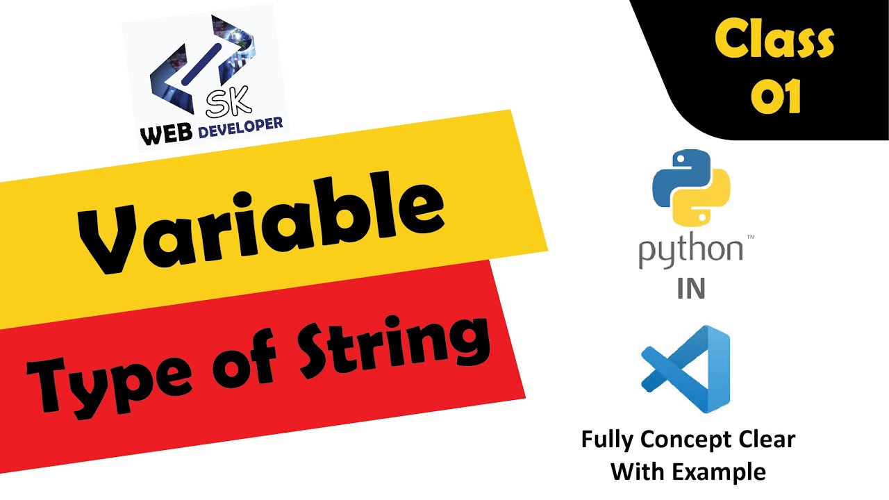 Python Tutorial 1 Getting Started With Vs Code Variables And Strings 1723