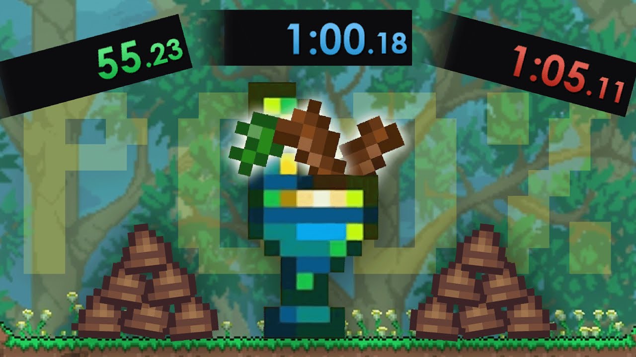 Taking back a Terraria World Record from @WandofSparking (Poo%) - YouTube