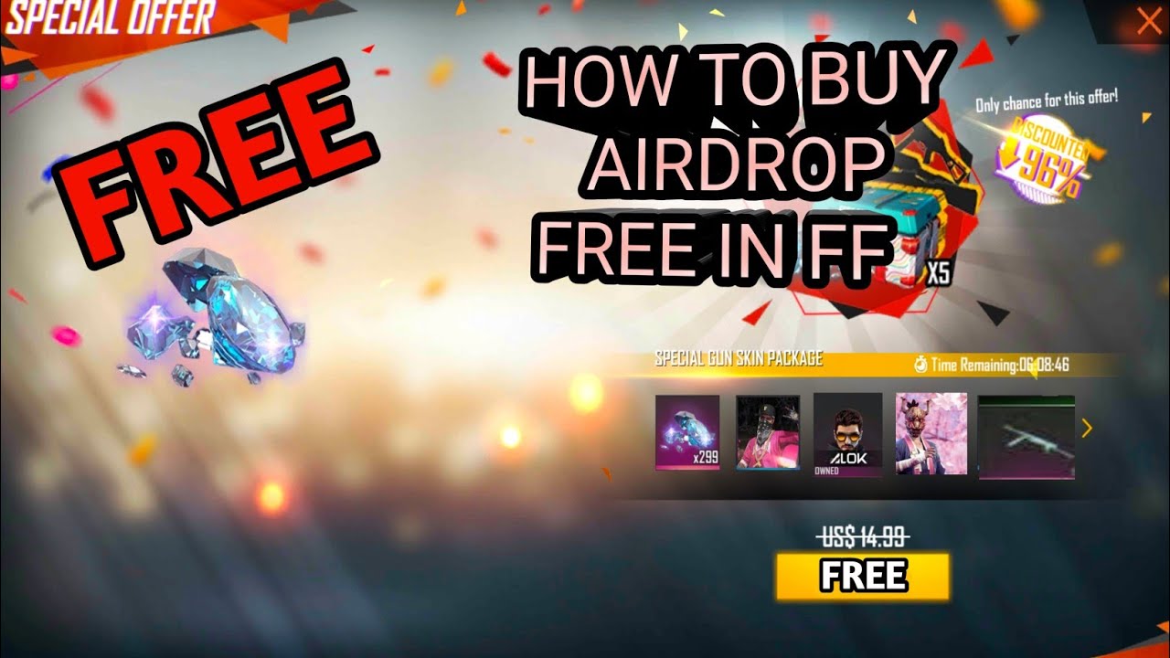 HOW TO GET AIRDROP FREE IN FREE FIRE l DAGEND YT l FREE FIRE l FREE ...