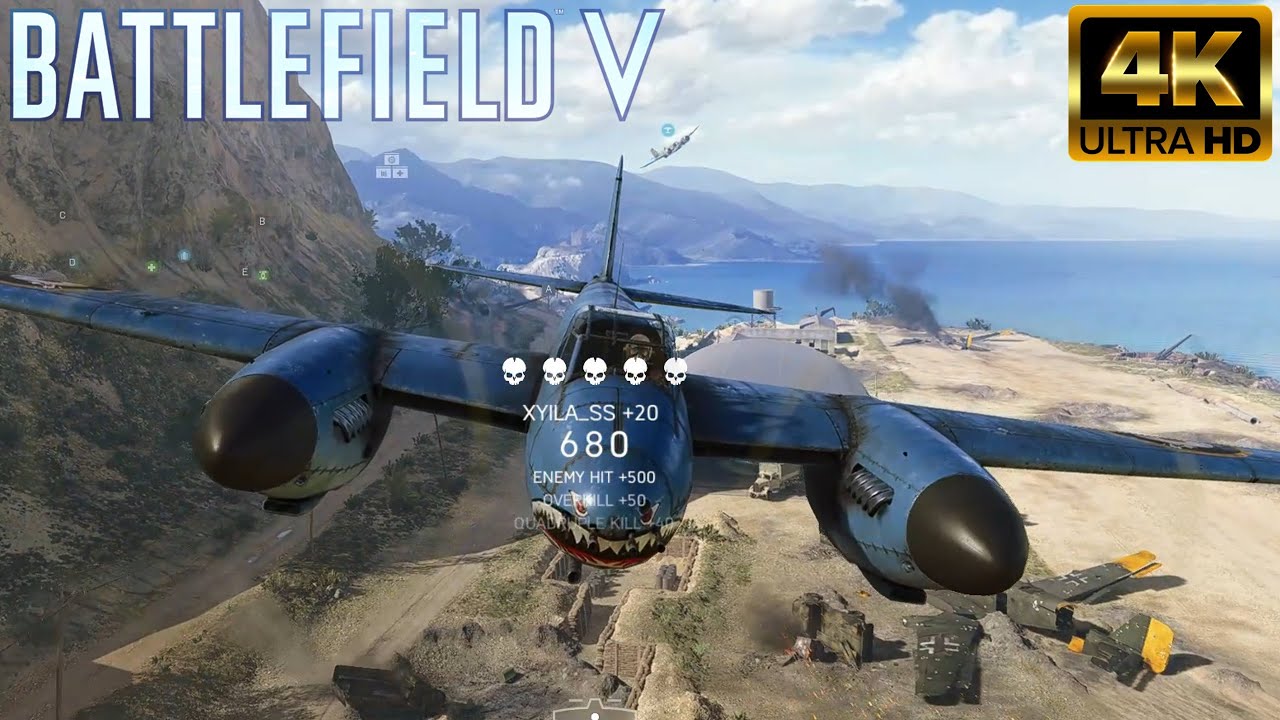 32:0 Mosquito Close Air Support Gameplay - BFV [4K ULTRA] - YouTube