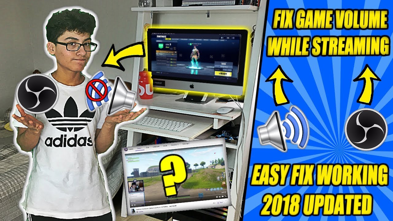 (2021) UPDATED HOW TO FIX GAME VOLUME WHILE STREAMING IN OBS!!! - YouTube