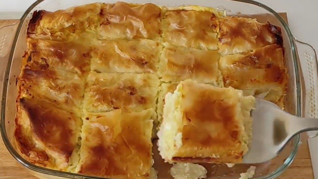 Pita sa tikvicama od gotovih jufki. Topi se u ustima! #4k - YouTube