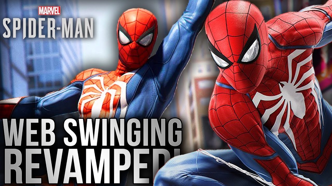 NEW Free Roam/Open World WEB-SWINGING GAMEPLAY For Spider-Man PS4 ...