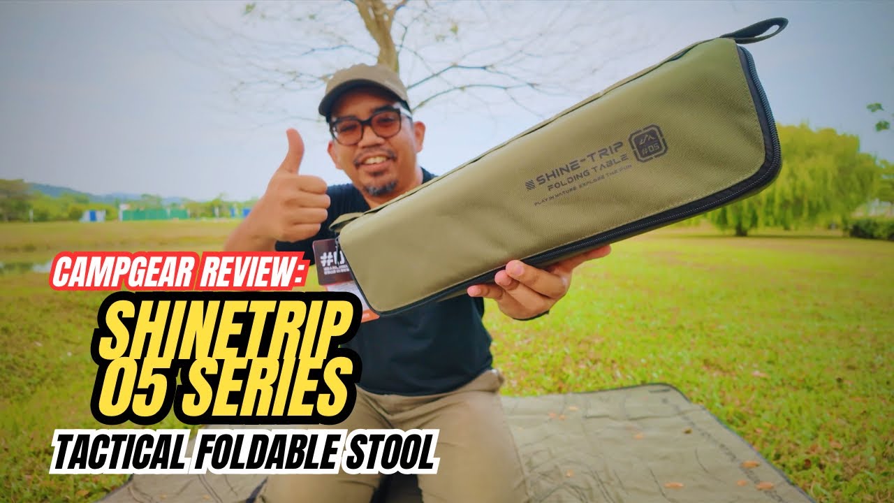 Campgear Review: ShineTrip 05 Series Tactical Foldable Stool # ...
