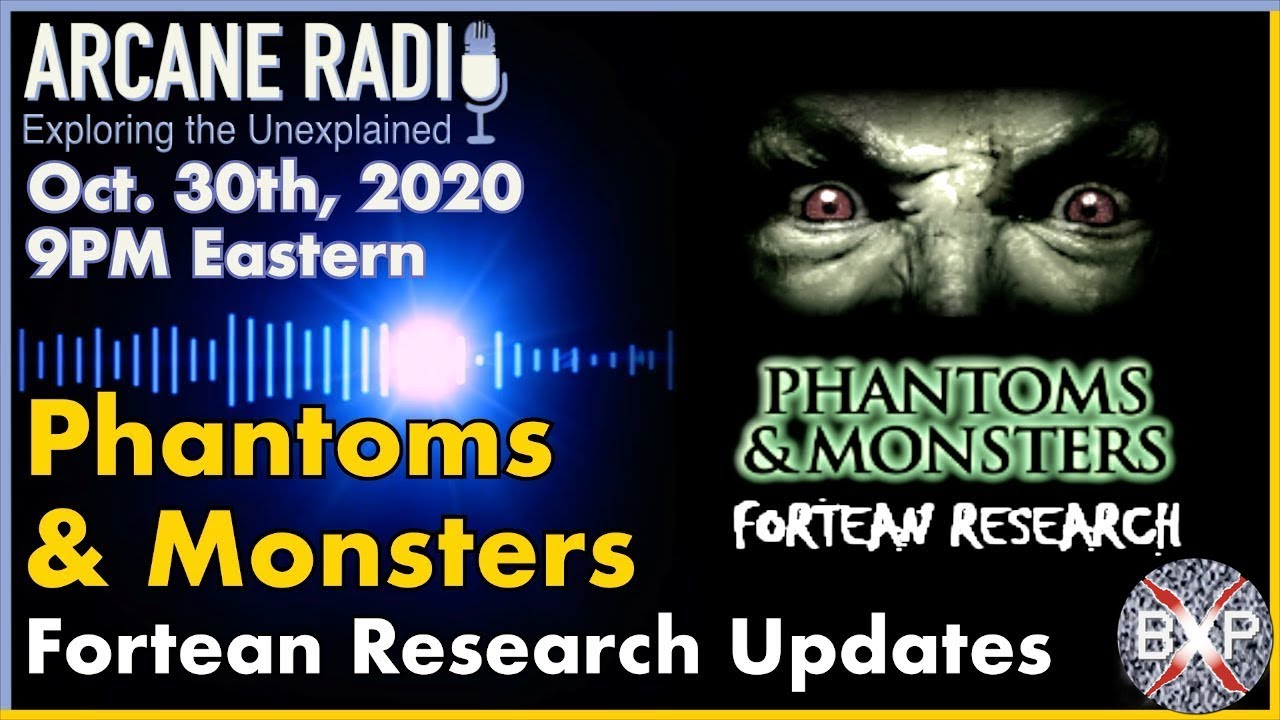 Phantoms & Monsters Radio | Fortean Research Updates Butch Witkowski ...