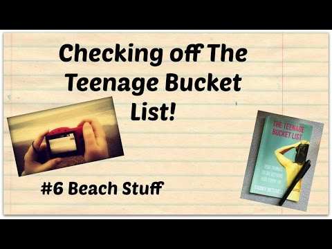 Checking off The Teen Bucket List | #6 Stuff at the beach