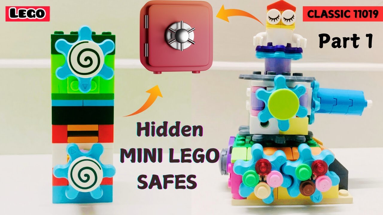@creativityjeeth How To Build Hidden MINI LEGO SAFES Using Lego Classic ...