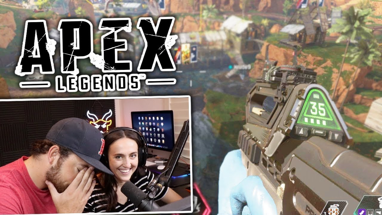 Teaching My Girlfriend How To Play APEX LEGENDS! - YouTube