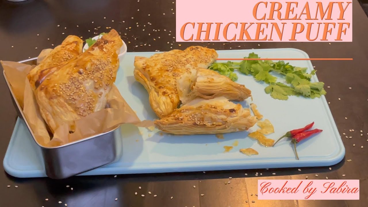 Creamy Chicken Puff - YouTube