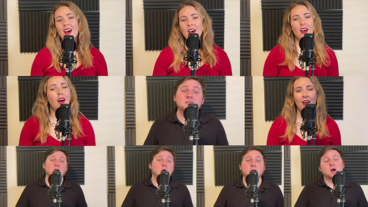 Silent Night // Voctave // COVER // Zack and Victoria Taylor - YouTube