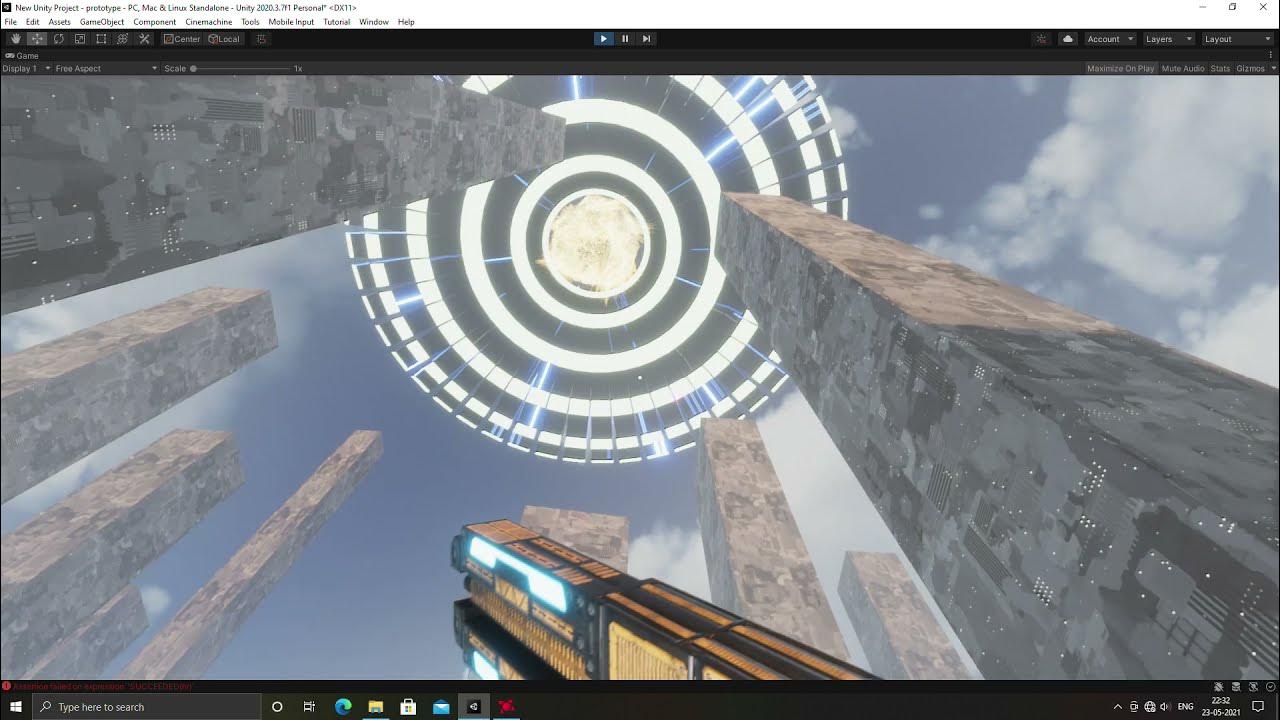 Sci-fi FPS shooting game prototype||Demo|| Unity HDRP - YouTube