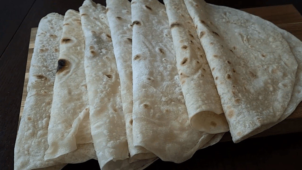 The 4 Ingredient Shortcut to Fresh Homemade Lavash Bread - YouTube