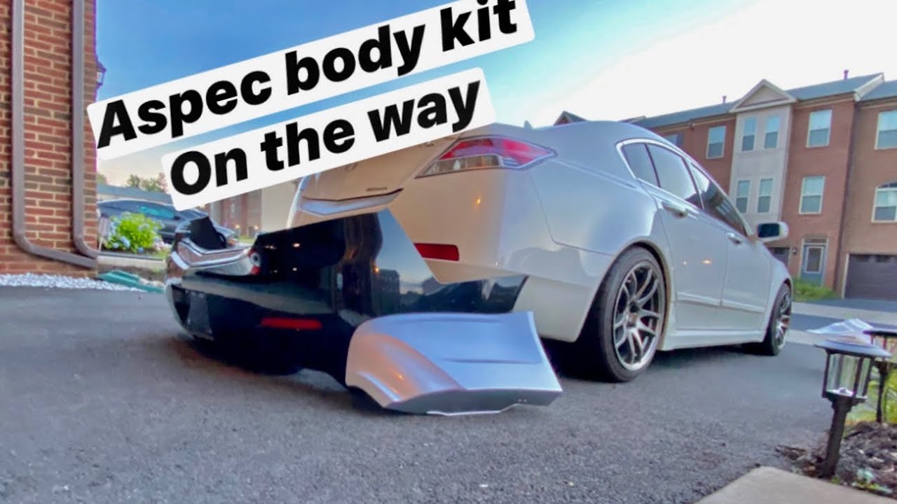 Acura TL Aspec kit on order FINALLY!! - YouTube