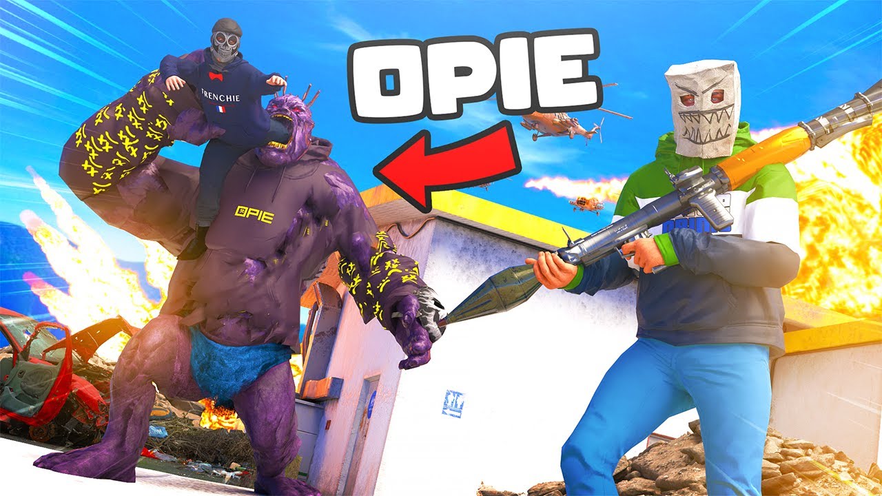 Hunting DOWN Monster OPIE In GTA5 RP - YouTube